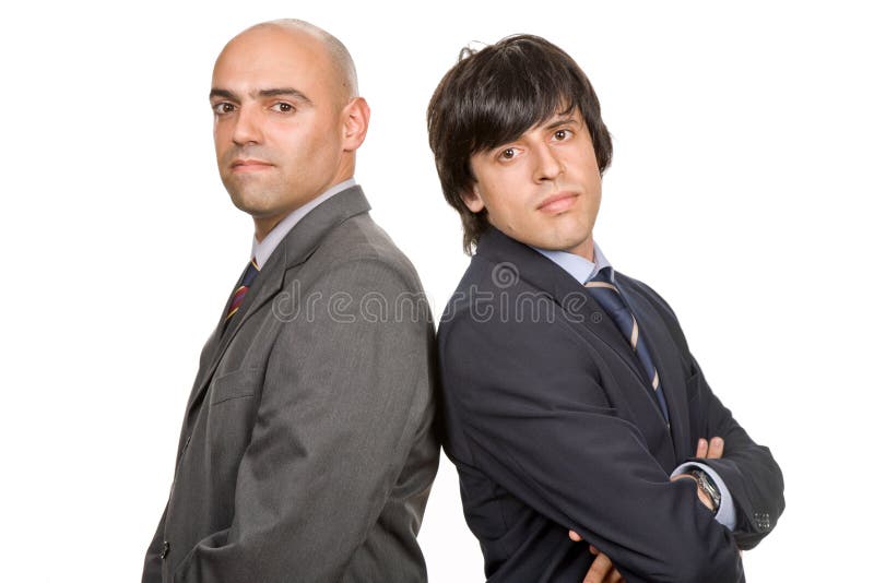 Two men stock image. Image of pensive, caucasian, business - 6278797