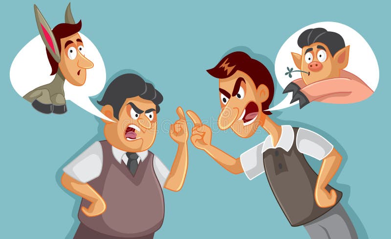 Calling Names Stock Illustrations – 19 Calling Names Stock ...