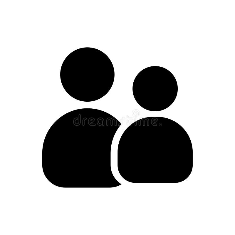 Two Men Avatar. Vector Illustration. Stock Image Stock Vector ...