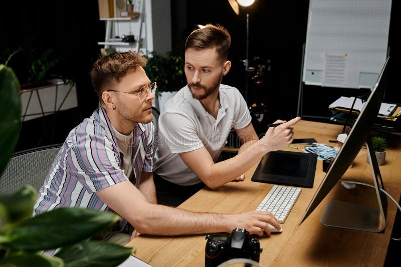 Collaborative Minds stock photo. Image of couple, professional - 326152054