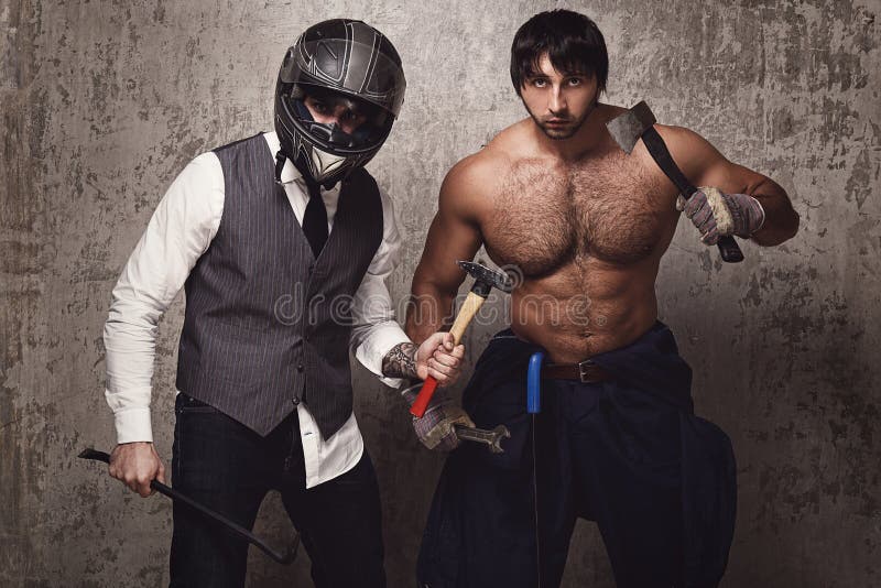 Two men fight stock image. Image of guys, hairy, clash - 47251973