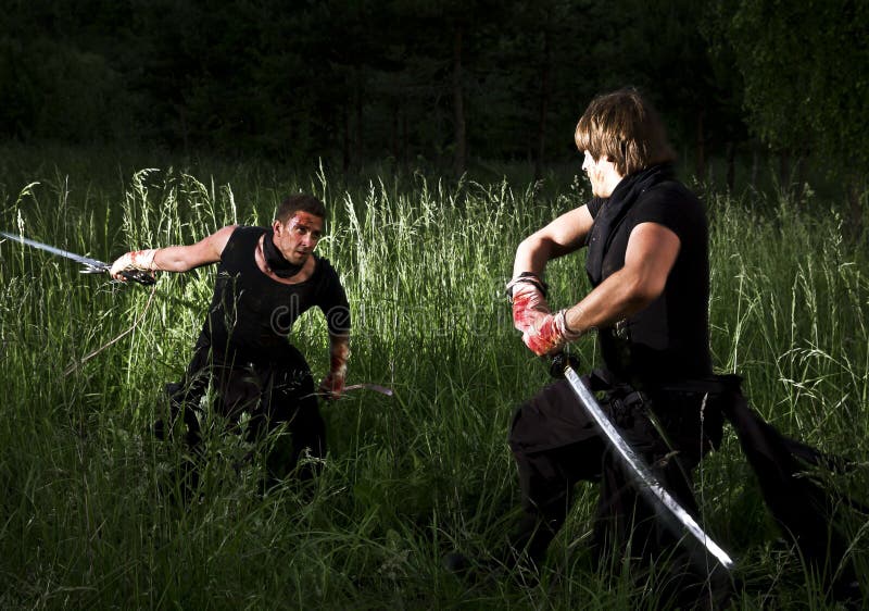 Two men are fighting stock photo. Image of martial, motion - 81344156