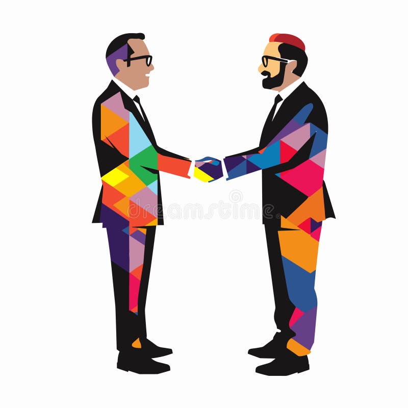 Men Handshake Stock Illustrations – 11,211 Men Handshake Stock ...