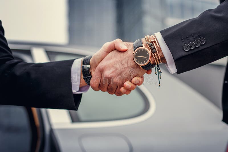 Two men handshake. stock image. Image of gesturing, businesswoman ...