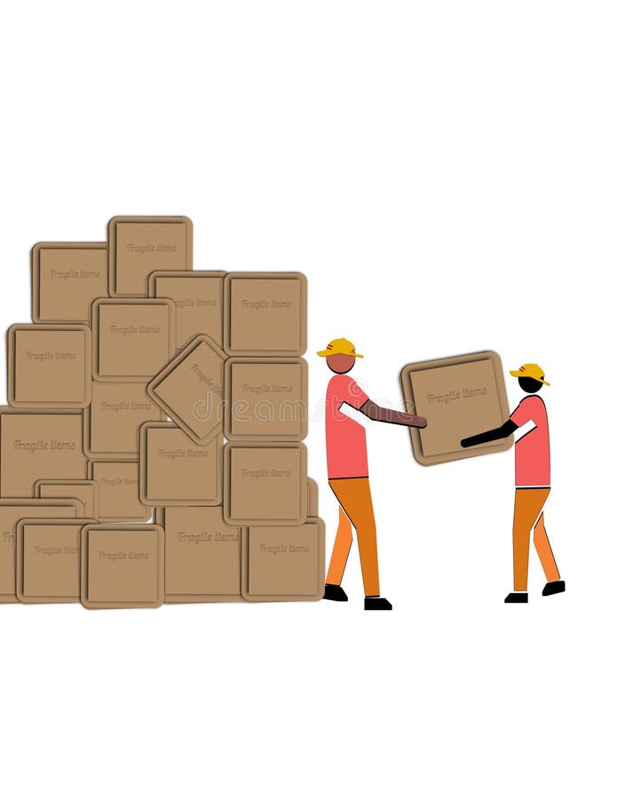 Lifting Boxes Stock Illustrations – 1,218 Lifting Boxes Stock ...