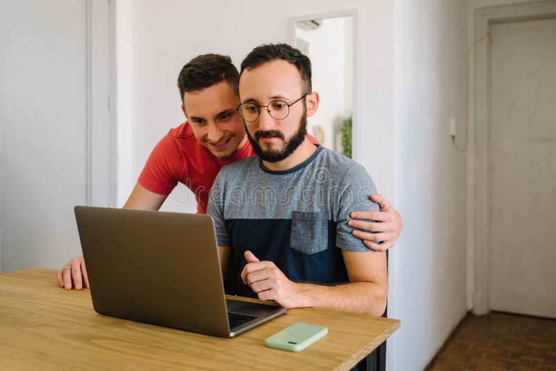 Two Gay Man Hugging Each Other Stock Image - Image of couple, hugging ... Two Gay Man Hugging Each Other Stock Image - Image of couple, hugging ...