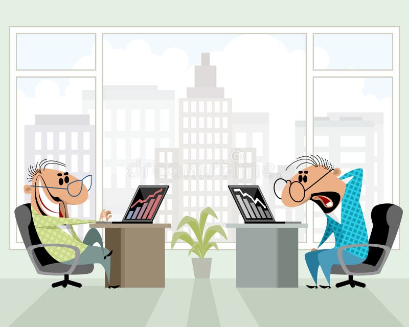 Fat male programmer stock vector. Illustration of male - 110624612