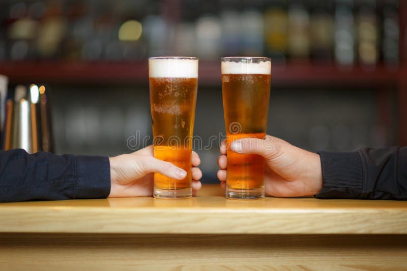 Two Hands Toasting Refreshing Cold Beer Stock Photo - Image of woman ... Two Hands Toasting Refreshing Cold Beer Stock Photo - Image of woman ...