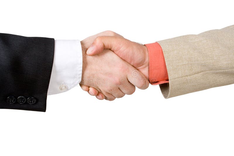 Two men shaking hands stock image. Image of professionals - 2677405