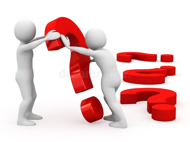 Two Men Thinking Cartoon Stock Illustrations – 223 Two Men Thinking ...