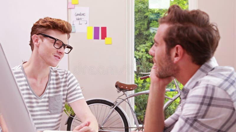 Two men speaking stock footage. Video of male, homey - 54652764
