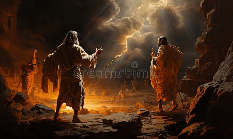 Two Men Standing in a Cave stock image. Image of people - 347904389