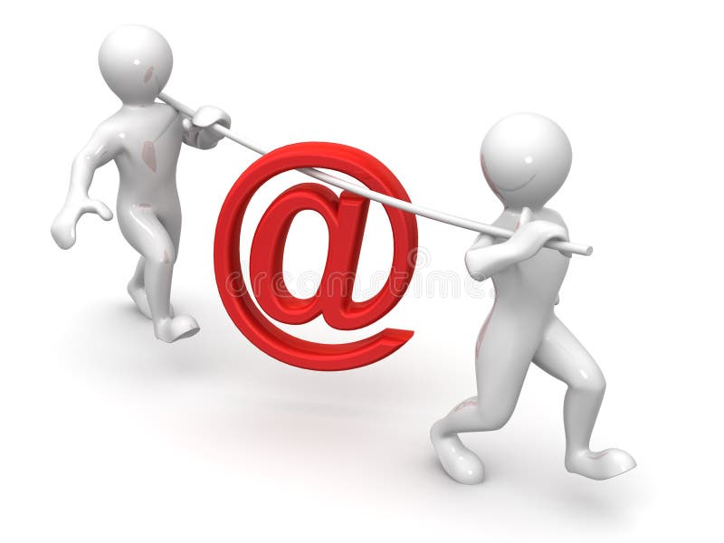 Email stock illustration. Illustration of technology, metaphor - 7052968