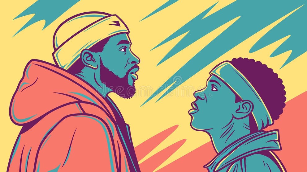 Two Men Talking, Communication and Discussion, Interpersonal ...