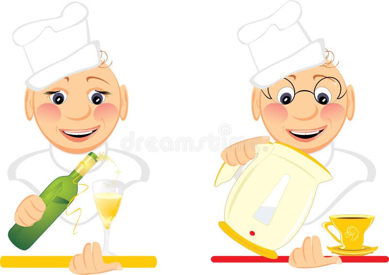 Two Cooks Stock Illustrations – 108 Two Cooks Stock Illustrations ...