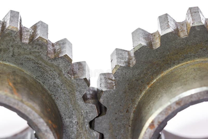 Two cog wheels stock image. Image of antique, unused - 37471215