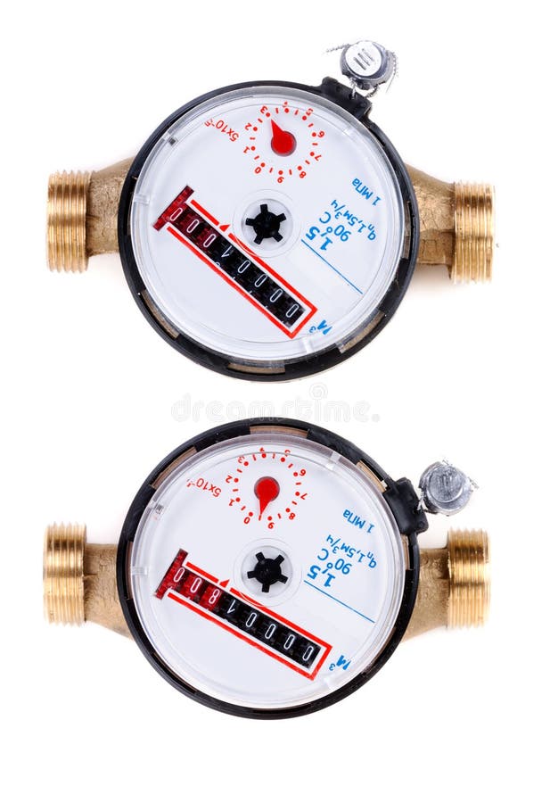 Two Meters of Water from Above Stock Photo - Image of measurement ...