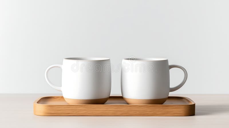 Minimalist White Ceramic Mugs Stock Illustrations – 2,856 Minimalist ...