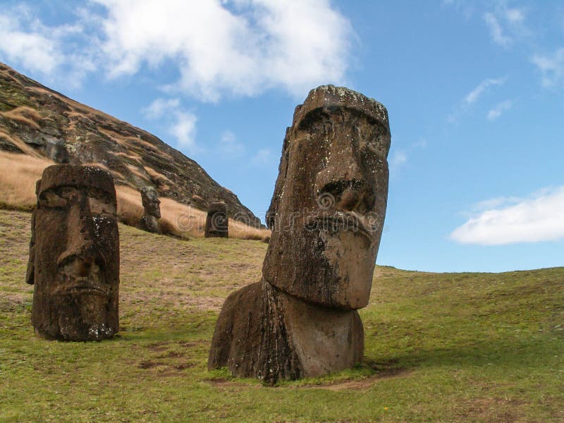 Two Moai Front Stock Photos - Free & Royalty-Free Stock Photos from ...