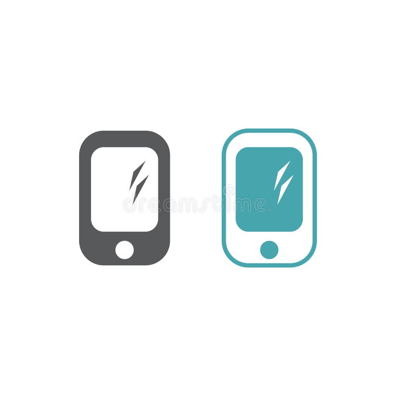 Communication Between Two Mobile Phones Stock Vector - Illustration of ...