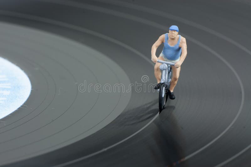 Two Model People in Cycle Race Stock Photo - Image of race, track: 55505212