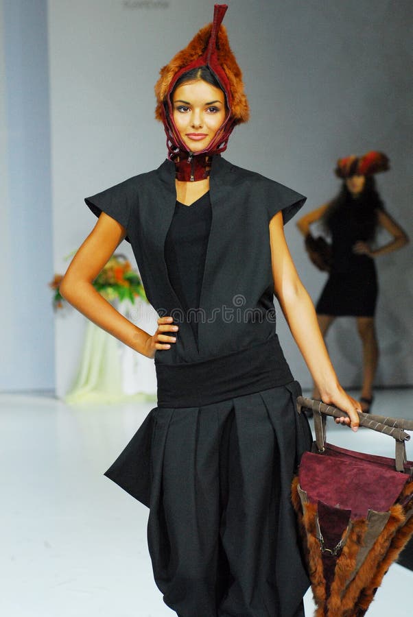 Two Model on a Student S Fashion Parade Editorial Photo - Image of girl ...