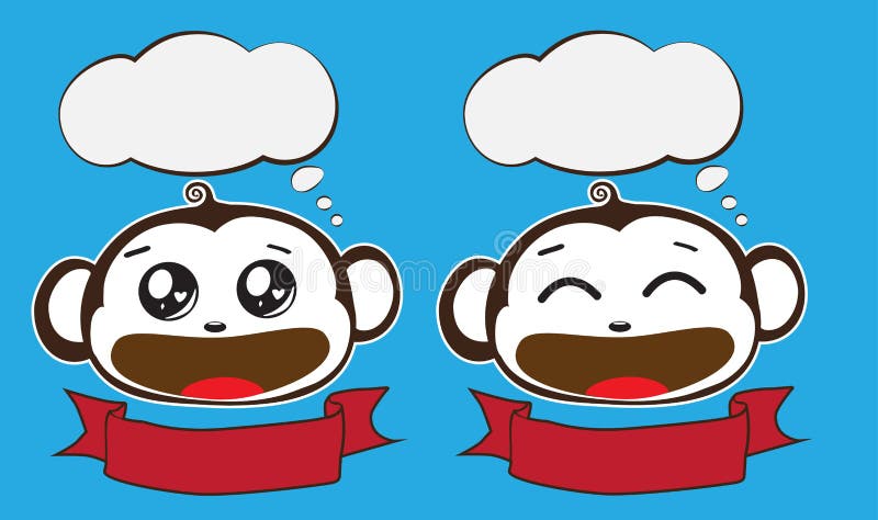 Cartoon Monkey Talking Stock Illustrations – 907 Cartoon Monkey Talking ...