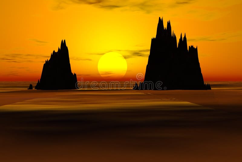 Two Mountains Picture. Image: 881395