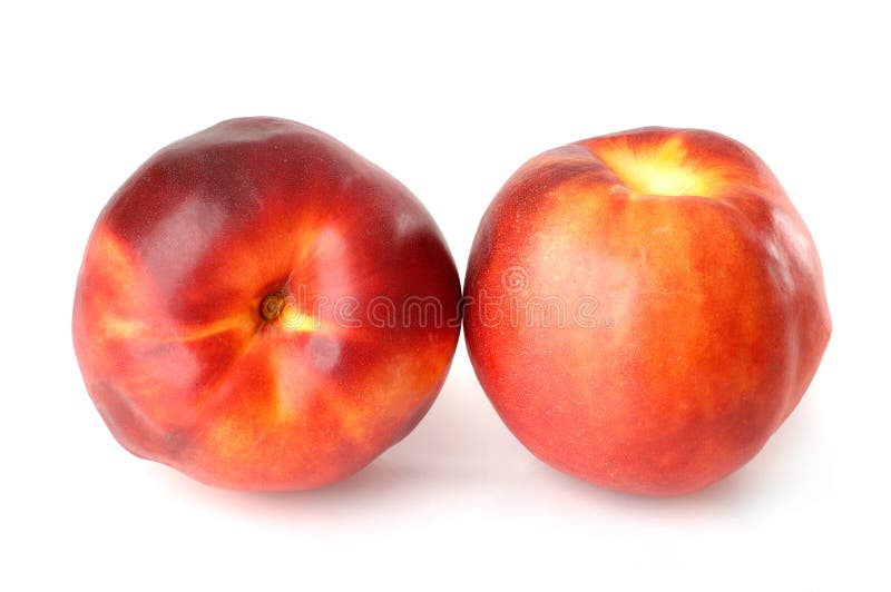 Two nectarine peaches stock photo. Image of nectarines - 13634490