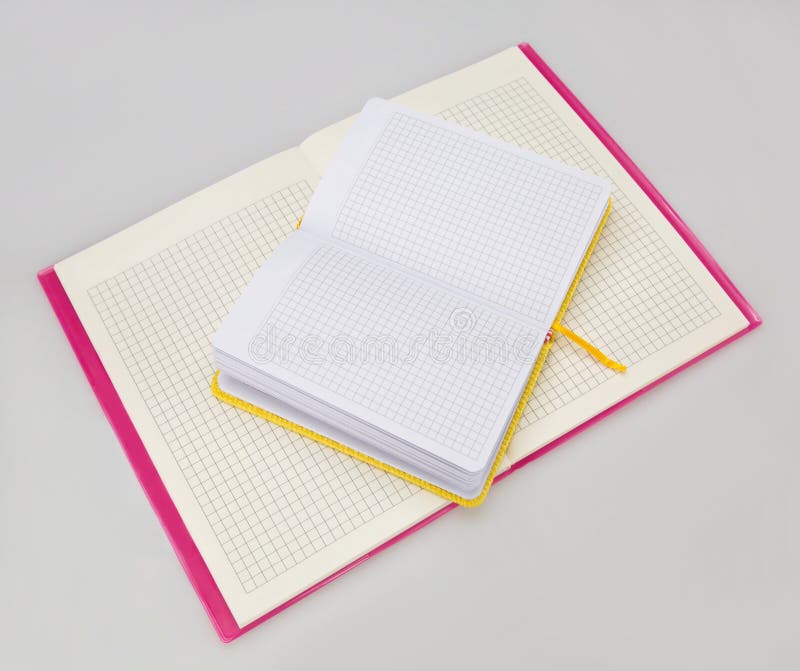 Two notebooks stock image. Image of notebooks, paper - 46957071