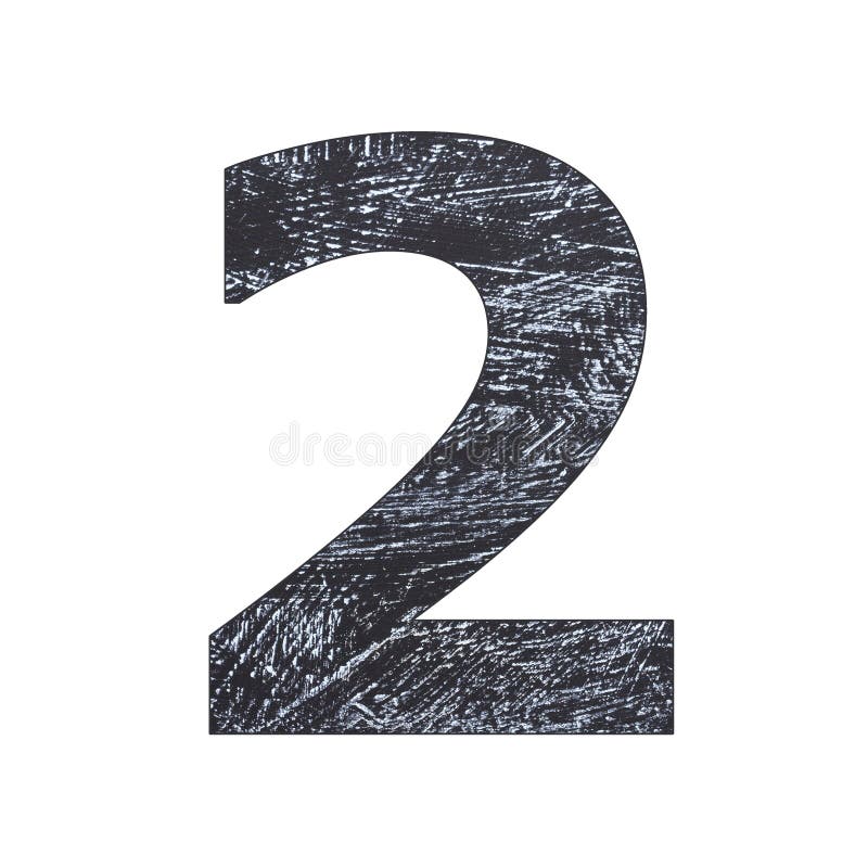 Number 2 Written Chalk Stock Illustrations – 9 Number 2 Written Chalk ...
