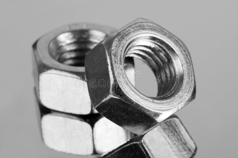 Nuts and bolts stock photo. Image of machine, bolt, machined - 9210808