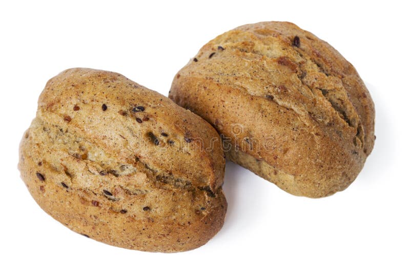 Two oatmeal buns stock image. Image of healthy, breakfast - 72215855
