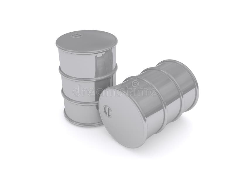 Two oil barrels stock illustration. Illustration of lying - 30987164