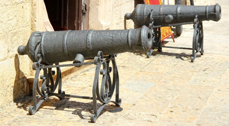 Old canon stock image. Image of battle, mortar, military - 11626691