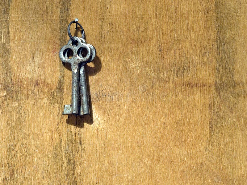 Two old keys. stock image. Image of antique, metal, protection - 22189625