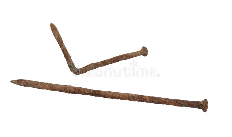 Old rusty nails stock photo. Image of nail, iron, craft - 4051580