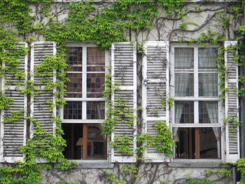 Two old windows stock photo. Image of historical, europe - 27910666