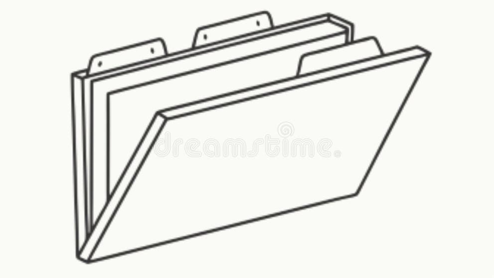 Two Open Folders Icon, Multiple Files, Data Management, Organized ...