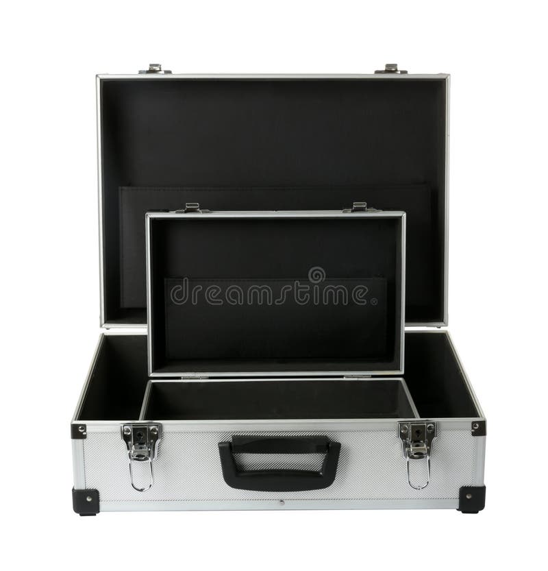 Open Hard Case Full of Money Stock Image - Image of crime, money: 135327033