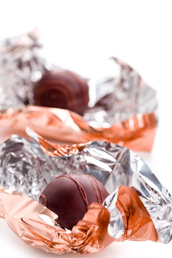 Opened foil candy stock image. Image of shiny, candy - 10805953