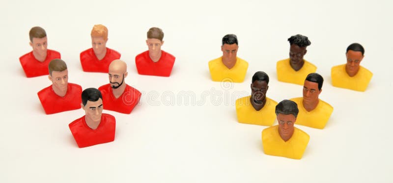 Opposing groups racism stock photo. Image of diverse - 124474798