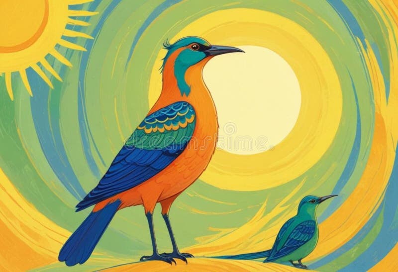 Cartoon Sun Birds Stock Illustrations – 4,481 Cartoon Sun Birds Stock ...