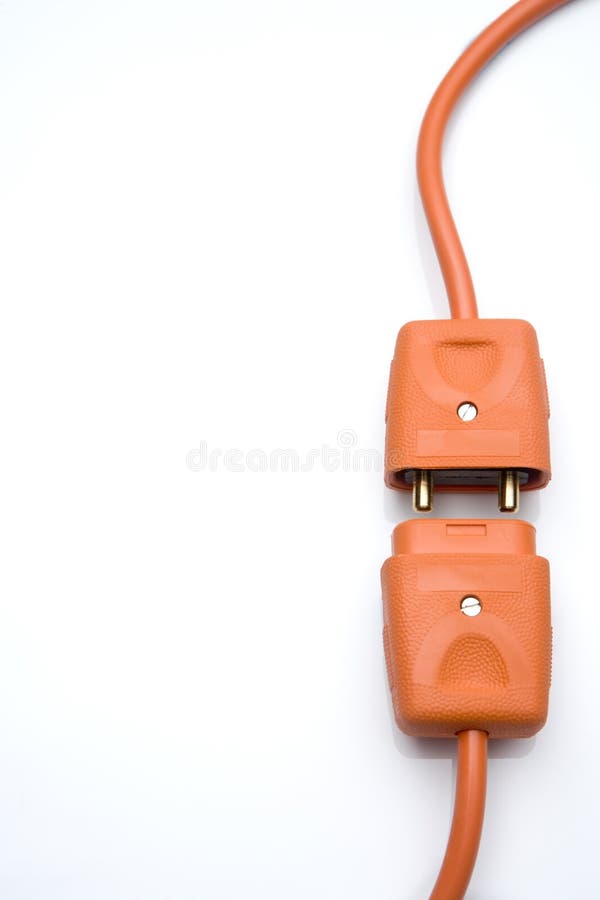 Cable in electric socket stock image. Image of power - 13060163