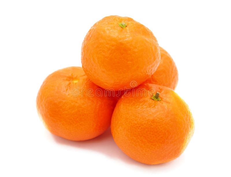 Two orange mandarins stock image. Image of couple, white - 212658543