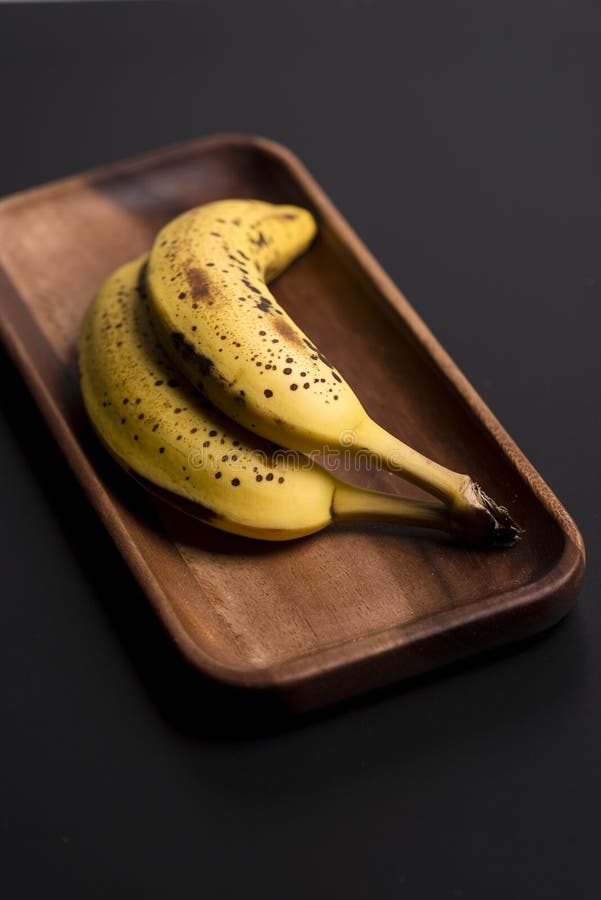 Two organic bananas. stock photo. Image of healthy, tasty - 91808168