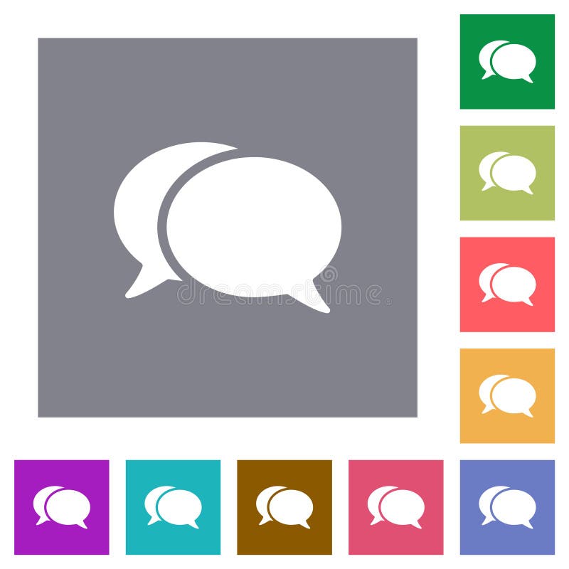 Square Chat Bubbles Stock Illustrations – 2,946 Square Chat Bubbles ...