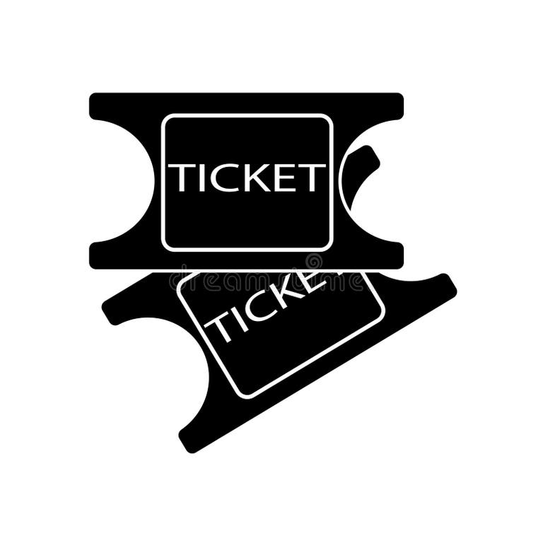 Icon Vector Ticket Label Vintage Stock Vector - Illustration of concept ...