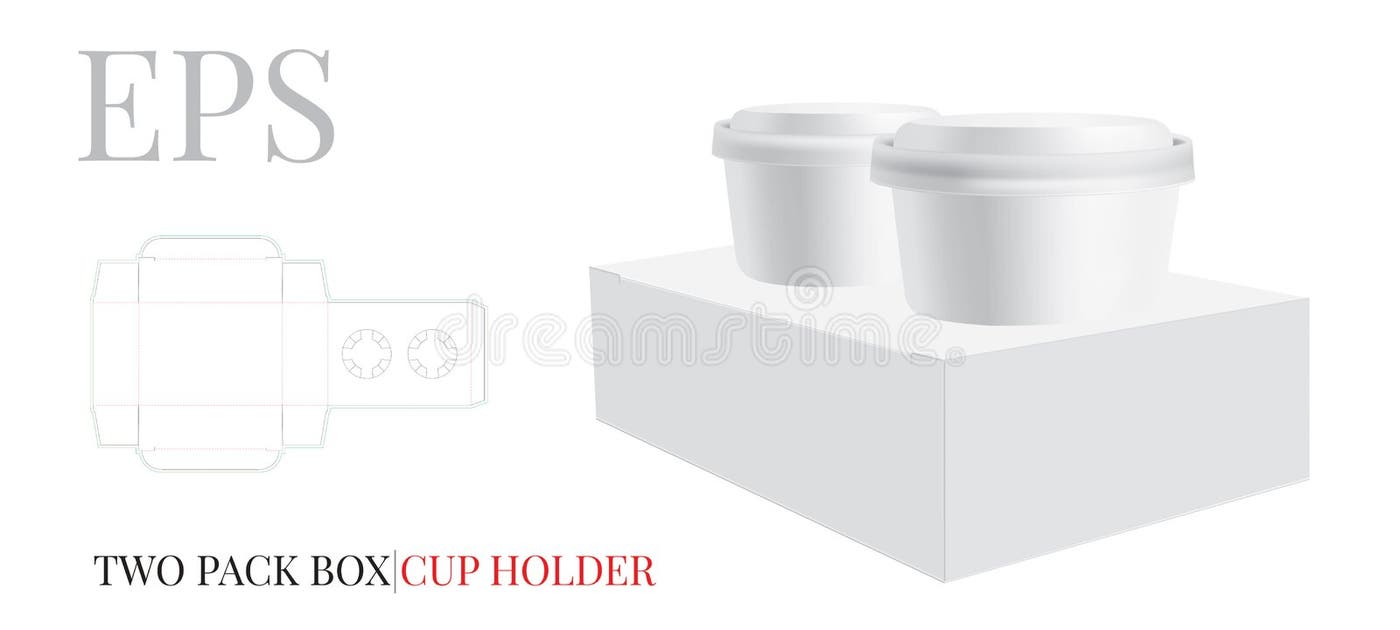 Cup Holder Template Vector Stock Illustrations – 1,336 Cup Holder ...