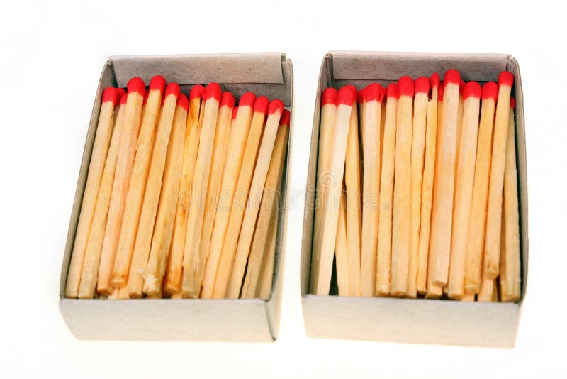 A packages of matches. stock photo. Image of head, flammable - 19108290